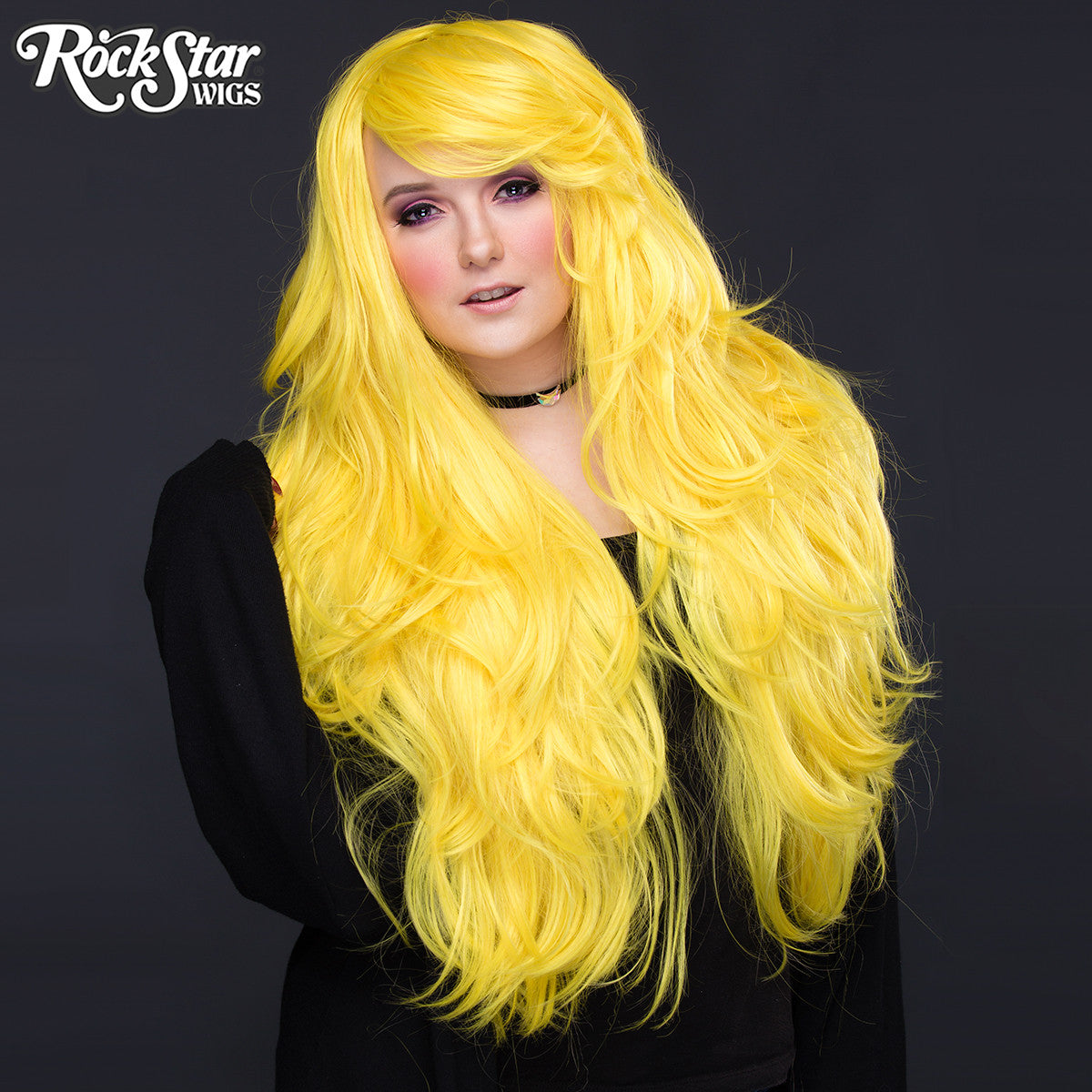RockStar Wigs® Hologram 32" - Yellow Mix -00619 - Rockstar Wigs