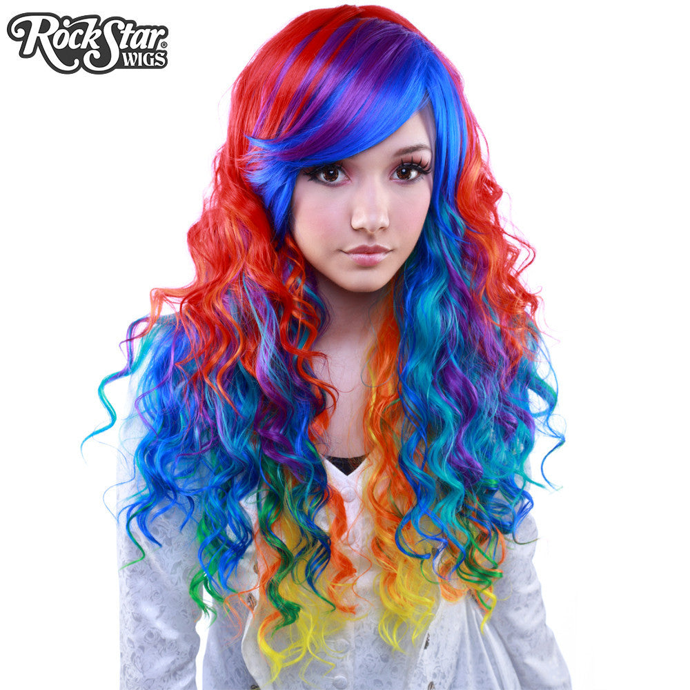 Rainbow Wigs - Rockstar Wigs