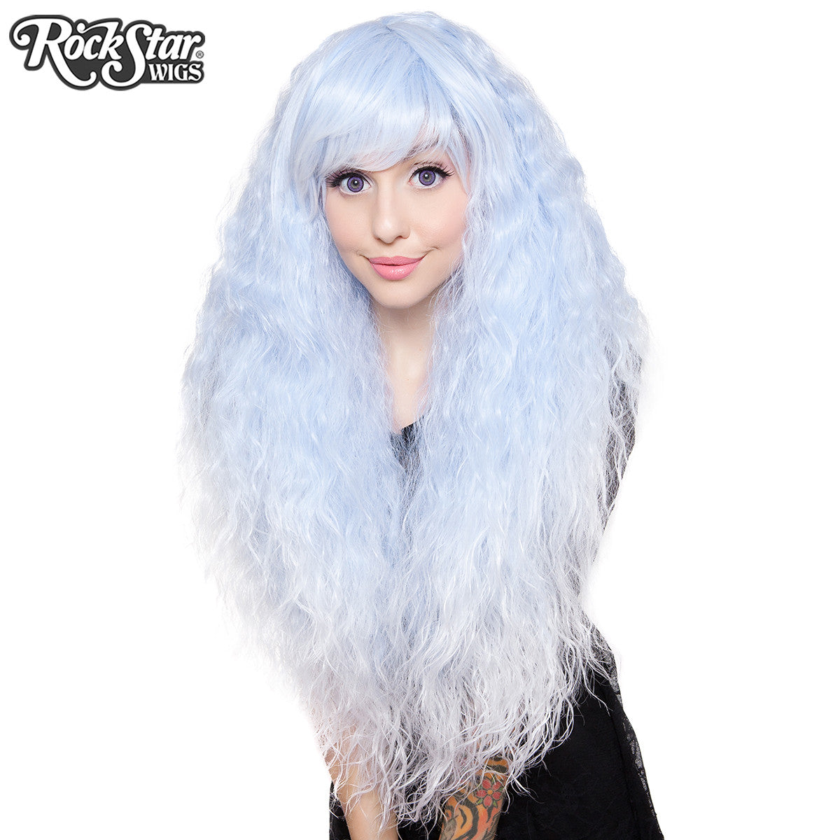 Gothic Lolita Wigs Store Rhapsody™ Collection - Light Blue Sax Ombre ...